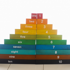 Wooden Montessori Counting Rods – My Little Pumpkin NZ